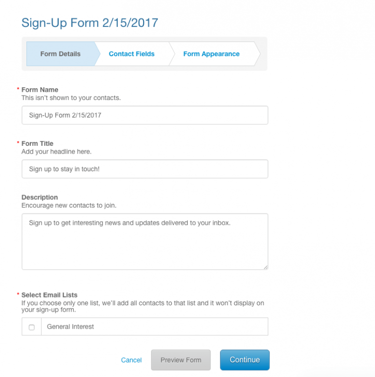 How To Start Email Marketing With WordPress and Constant Contact - The ...